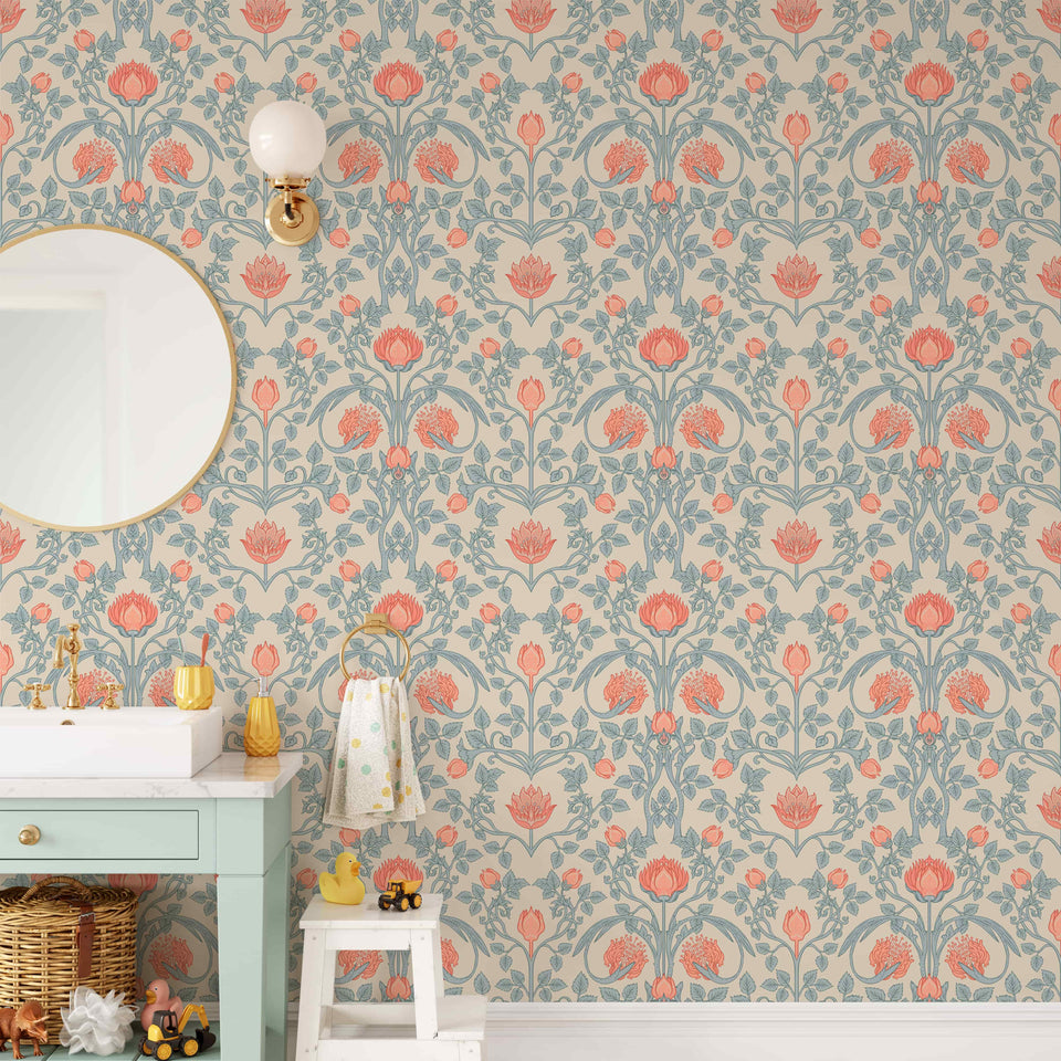 Vintage Wallpaper – Peel and Stick & Traditional Styles – EazzyWalls