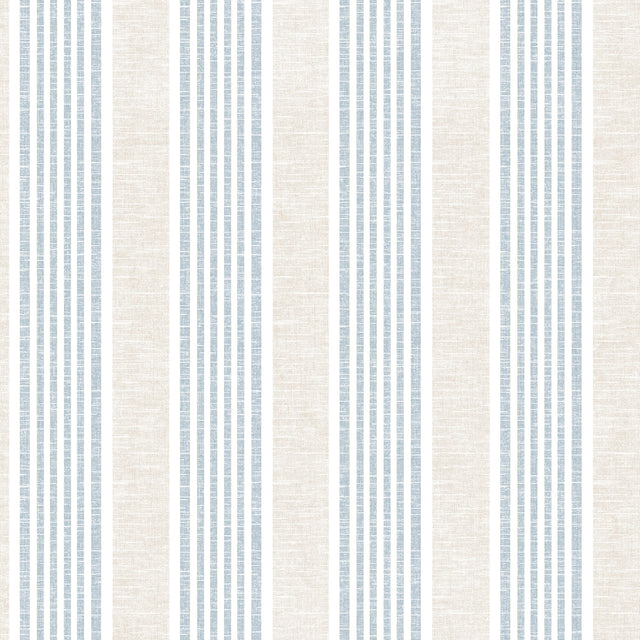 Nantucket Stripe Wallpaper – Classic Coastal Farmhouse Wall Design ...