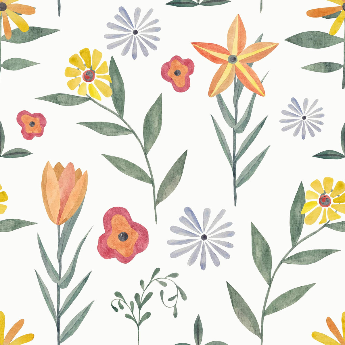 Floral Wallpaper - Murals & Modern Designs | EazzyWalls