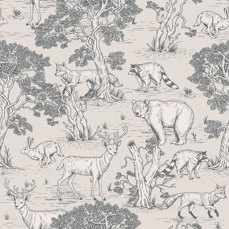 Toile de Jouy Wallpaper: French Country & Modern Styles | EazzyWalls